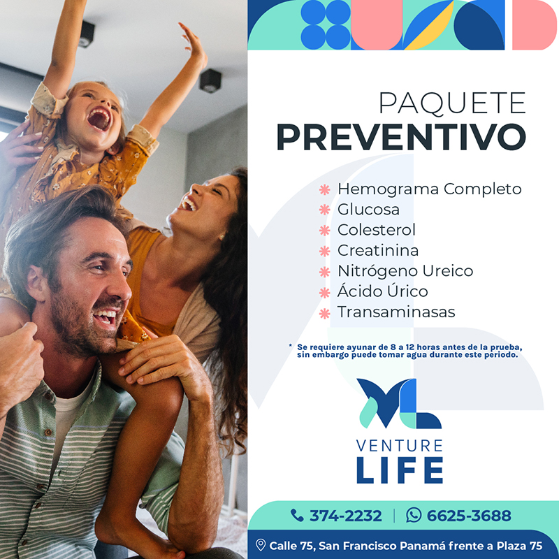 Venture Life Panamá – Laboratorio Clínico
